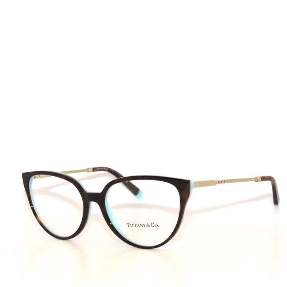 Tiffany & Co. | Accessories | Tiffany Co Frame 226 834 53 Havana Blue ...